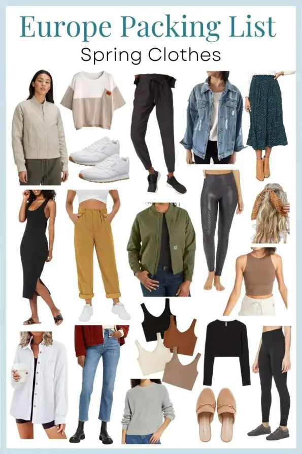 What to Pack for Spring in Europe: A Complete Packing List and Outfit ...