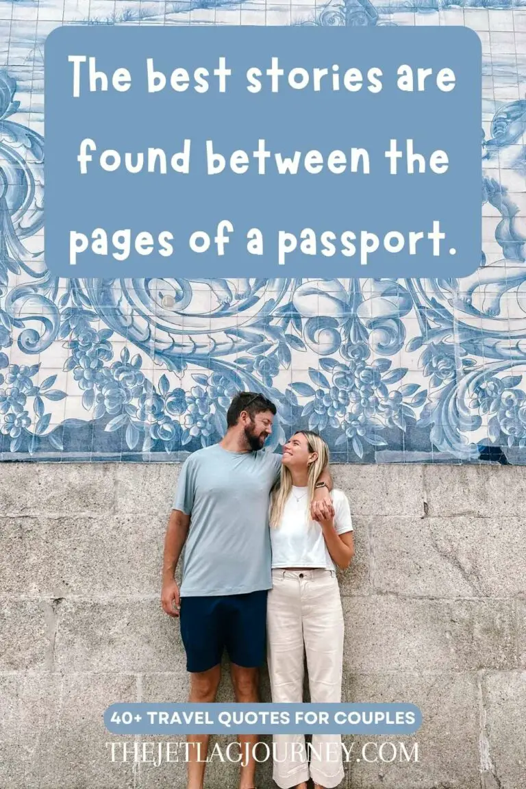 40 Inspirational Quotes for Couples who Love to Travel - The Jet Lag ...